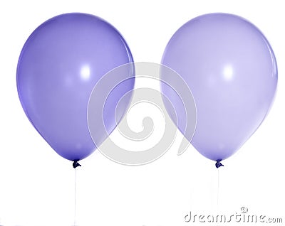 Swollen violet balloon stock photo. Image of balloon, celebration - 8444520
