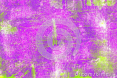 Violet Yellow Old Grunge Texture Scratches Rust Distortion High ...