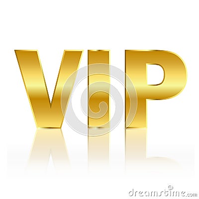 Vip Gold Symbol Royalty Free Stock Photos - Image: 27031578