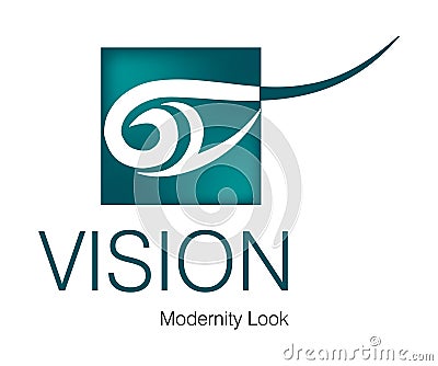 Vision Logo Stock Image - Image: 5950341