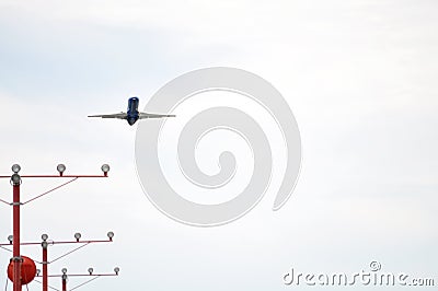 Visual Approach Slope Indicator Lights Royalty-Free Stock Image ...