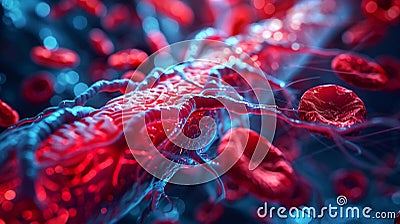 Visual Representation Showcases Arterial Compression Points And Blood ...