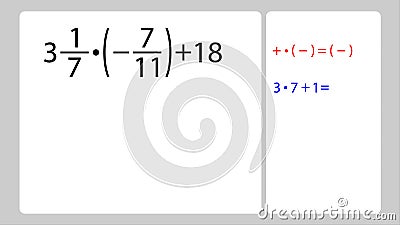 A Visual Video Lesson on Arithmetic Actions with Negative and Positive ...