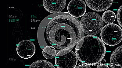 Visualization Of Information Databases, Analysis And Processing Of Data Flow, Conceptual ...