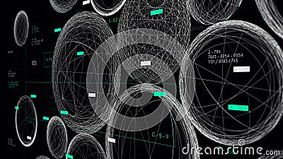 Visualization Of Information Databases, Analysis And Processing Of Data Flow, Conceptual ...