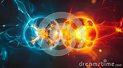 Visualizing Atomic Energy Transformation Through Fusion And Fission ...