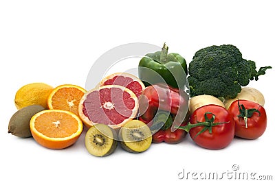 Vitamin C Food Sources Royalty Free Stock Image - Image: 20389666