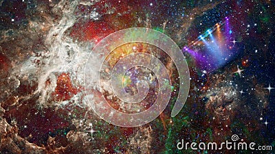 Vivid Universe. Stars and Nebulae Stock Footage - Video of cluster ...