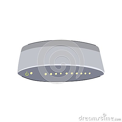 Vlan Network Switch Cartoon Vector Illustration | CartoonDealer.com ...