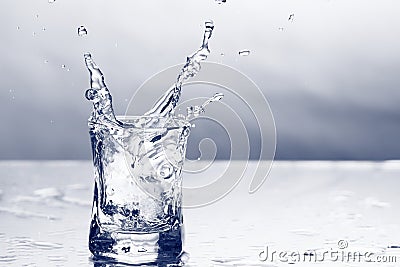 Vodka Splash Royalty-Free Stock Photography | CartoonDealer.com #8943113