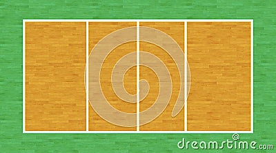 Volleyballfeld Lizenzfreie Stockfotografie - Bild: 36731677