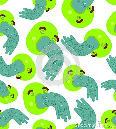 Vomit Isolated Pattern Seamless. Spew Background. Spue Vector Texture ...