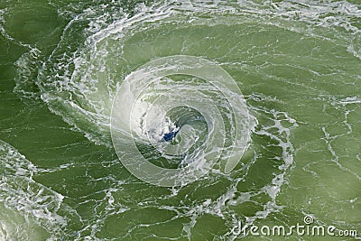 Vortex, Eddy Or Whirlpool With Foam Stock Photos - Image: 19946363