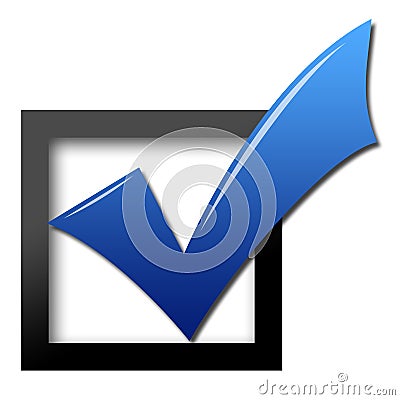 Vote Check Stock Photo - Image: 22941130