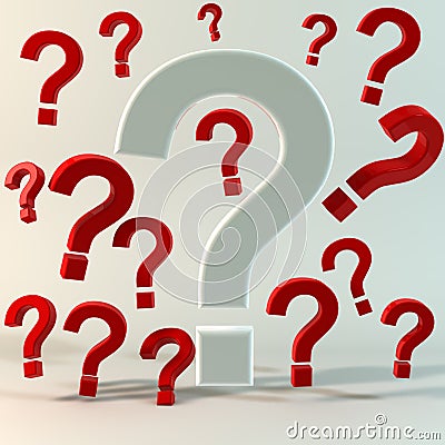 Vragen Royalty-vrije Stock Afbeelding - Afbeelding: 6065566