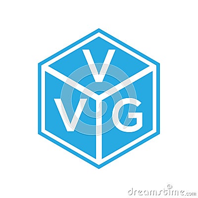 VVG Letter Logo Design On Black Background. VVG Creative Initials ...