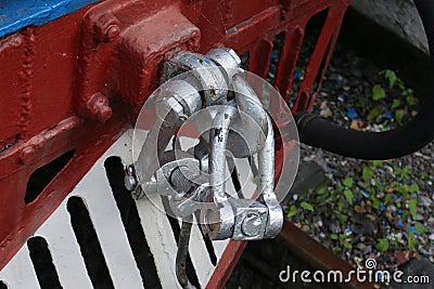 Wagon Coupling Mechanism. Royalty-Free Stock Photography ...