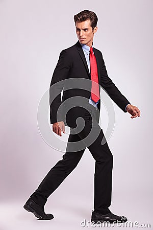 Walking And Looking Back Stock Images - Image: 29636074