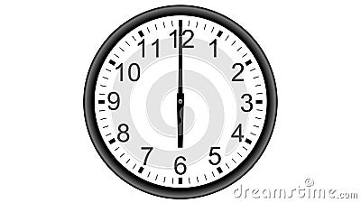 Wall Analog Clock Time Lapse Stock Video - Video of timelapse, hands ...