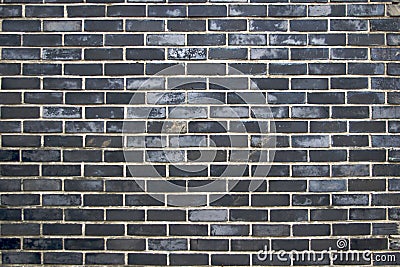Wall From Dark Bricks Royalty Free Stock Photo - Image: 10854095