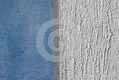 Wall Insulation, Mortar, Plaster, Mesh Stock Photo - Image: 41486028