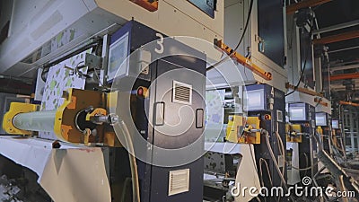 The Technological Process of Production of Wallpaper, Wallpaper ...