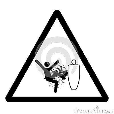 Warning Servicing While Pressurized Can Severe Injury Symbol Sign ...