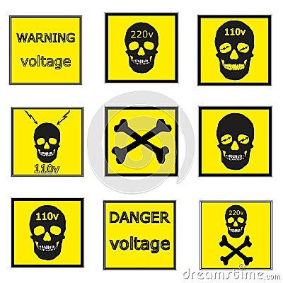 Stickers For Electrical Distribution Board Consumer Electrical Safety ...