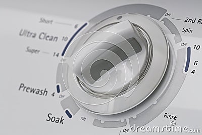 Washing Machine Dial Stock Images - Image: 5254814