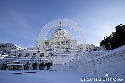 Washington DC Winter Stock Image - Image: 15625421