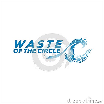 Waste Of The Circle / Exclusive Logo Vector Illustration ...