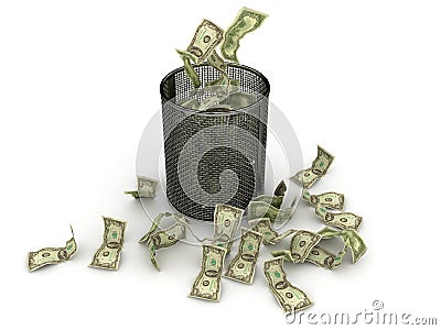 Wasted Money Stock Images - Image: 31751344