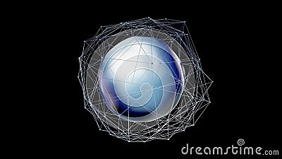 Water Drop Explosion on Black Background with Alpha Mask 4k Stock ...