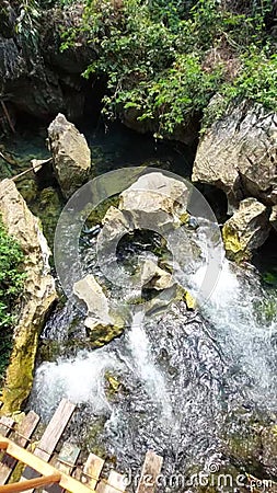 Water Flow. Calming Nature Scenery, Clean Spring Water Stock Video ...