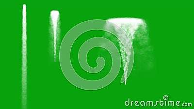 Water Fountains with Green Screen Background Stock Video - Video of ...