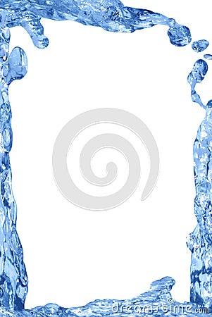Water Frame Stock Image - Image: 10661831