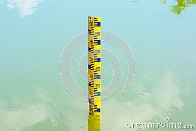 Water Level Measurement Royalty-Free Stock Image | CartoonDealer.com ...