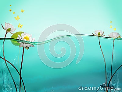 Water Line Stock Photography - Image: 25803132