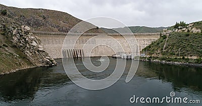 Damn holding back water stock video. Video of powerful - 187946377