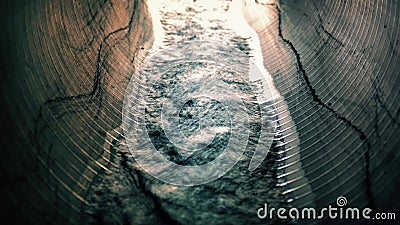 Water Running through Pipe stock footage. Video of industrial - 48439952