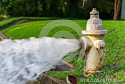 Fire Hydrant Flushing Photos - Free & Royalty-Free Stock Photos from ...