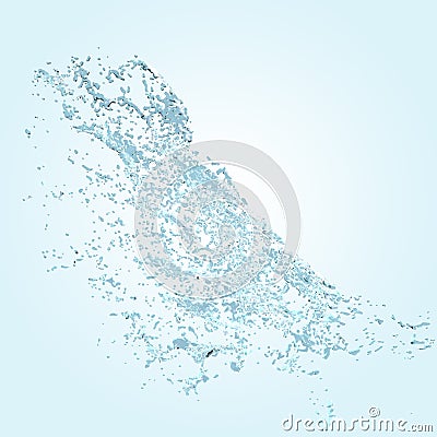 Water Splash Shape Stock Illustration | CartoonDealer.com #97120126
