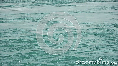 Water Surface with Waves and Ripples from a Moving Boat Stock Video ...