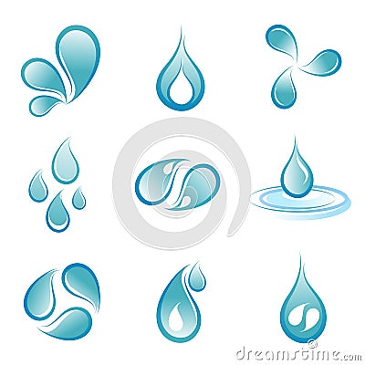 Water Symbol Royalty Free Stock Photos - Image: 18470648