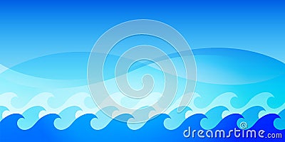 Water Template Background Cartoon Vector | CartoonDealer.com #19032259