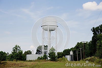 Water Tower Structure Stock Photo | CartoonDealer.com #87631194
