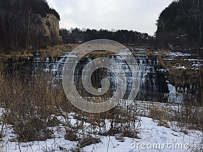 Waterfall In Galena Illinois Stock Photo | CartoonDealer.com #84199764