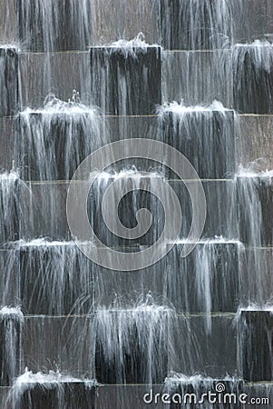 Waterfall On Steps Stock Photo | CartoonDealer.com #9176970