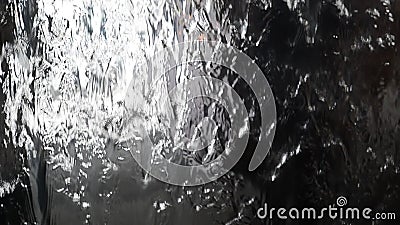 Waterfall Texture Seamless Loop, Isolated on Black with Alpha and ...