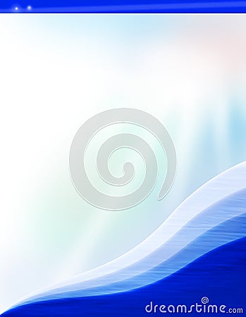 Colorful Water Background Document Template Stock Image - Image: 20184231